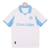 China Marseille 2025-2026 Home Fan Jersey Polyester Moisture Wicking S-XXL Custom for sale
