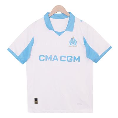 China Marseille 2025-2026 Home Fan Jersey Polyester Moisture Wicking S-XXL Custom for sale