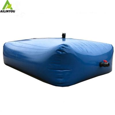 China Chongqing Ailinyou Hot Sale Above Ground Water Storage Tanks Flexible Waste Water Storage Tanks for Water Treatment for sale