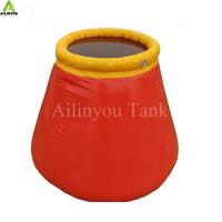 China Collapsible Flexible Onion Shape Water Storage Bladder Tank Onion Water Bladder Tanks For Fire Fighting for sale