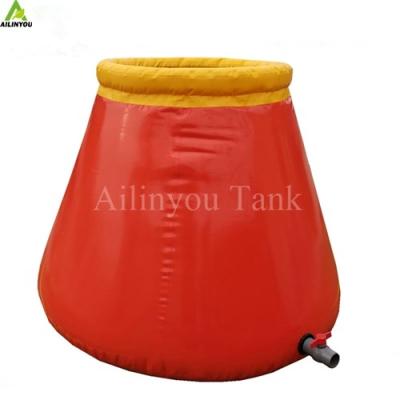 China Ailinyou Hot Sale Collapsible storage water Rainwater 1000L onion tank for sale
