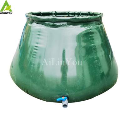 China Factory Custom  Onion Water Storage Tank Soft PVC 1000l Water Tank Storage for sale