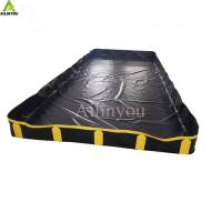 China Factory Custom Pvc Solid Boom Oil Containment Boom Oil Spill Containment Barrier Berm for sale