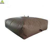 China China Factory Supply  Foldable/Collapsible water tank 30000 Liter Agriculture Rectangular Flexible Water Storage Tank for sale