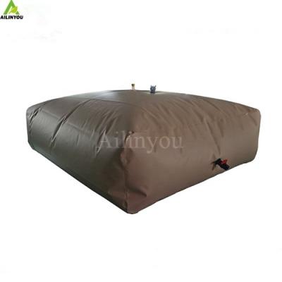 China China Factory Supply  Foldable/Collapsible water tank 30000 Liter Agriculture Rectangular Flexible Water Storage Tank for sale
