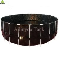 China Recirculating Aquaculture System Foldable PVC Aquaculture Fish Pond Fish Farming Tanks for Shrimp Fish Raising for sale
