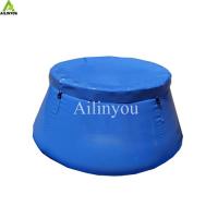 China Ailinyou  Hot Sale Firefighting Onion Tanks Open top  Collapsible Pvc Onion Shape Water Tank 50L ~500,000 Litre for sale