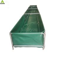 China Ailinyou Factory Custom-made  Mobile Aquaculture Tank  Foldable  Hydroponic Pond for sale