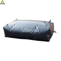 China Ailinyou   Hot Sale  Flexible Water Tank 1000 Liter  2000L 3000L  5000L PVC Water Storage tank Black or Blue for sale