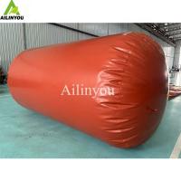 China Ailinyou Hot Sale 1m3 ~1000m3 Red Mud PVC Biogas storage Bag for storage biogas or gas for sale