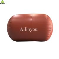 China Ailinyou Hot Sale 200m3  Red Mud PVC Biogas storage Bag for storage biogas or gas for sale