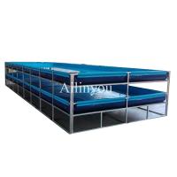 China Outdoor Seawater Aquaculture Equipment Recirculating Plastic Fish & Shrimp Pond for aquaculture for sale