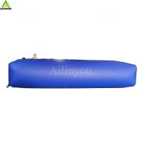 China Collapsible Pillow Water Storage Tank Flexible Liquid Storage Bag with Detachable Discharge Pipe for sale