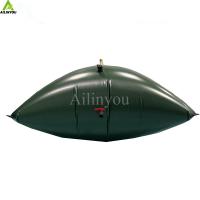 China Collapsible Pillow Water Storage Tank Flexible Liquid Storage Bag with Detachable Discharge Pipe for sale