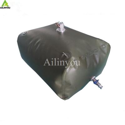 China Ailinyou Hot Sale Foldable TPU Fuel Storage Bladder Tank for storage diesel gasoline oil for sale