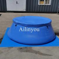 China Water Storage Self-supporting Onion Tanks Onion-shaped Easy To Clean Containers Offering And Industrial Storage Solutions for sale
