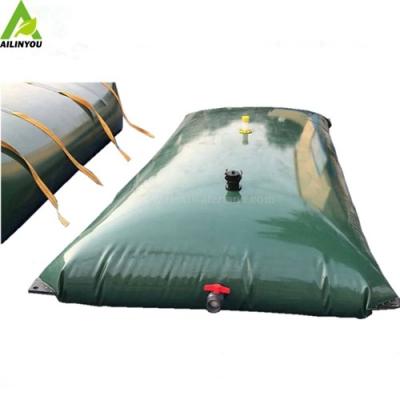 China 10000 liter PVC /TPU folding Water Storage Pillow Bladder Tanks for sale