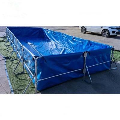 China Factory Looking for Partners Custom Durable Foldable Round Tarpaulin Biofloc Fish Tanks of Aquaculture Farm Fish Pond for sale
