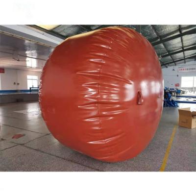 China 5m3 durable PVC membrane rectangular biogas plant biogas storage bag for sale