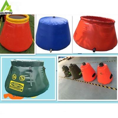 China Flexible Onion Water Storage Bladder With Supporting Frame Oem Design for sale