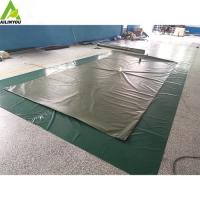 China 10000 Liters Army Green Water Bag Water Pillow Water Storage Tank for sale