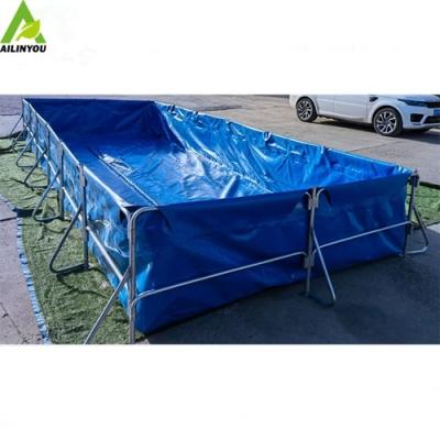 China Collapsible Plastic Storage Bladder Rain PVC Pillow Water Storage Tank for sale