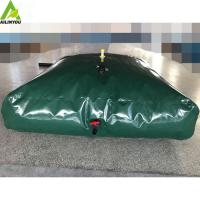 China Mobile Portable 5000 Litres Foldable Water Tank Bladders Pvc Water Storage Tank For Irrigation Using for sale