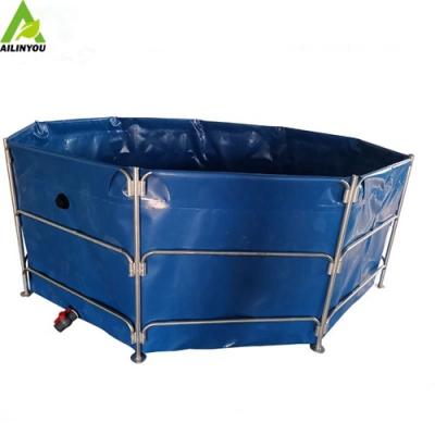 China Customized professional Wholesale fish pond farming tank commercial fish farming tank for sale