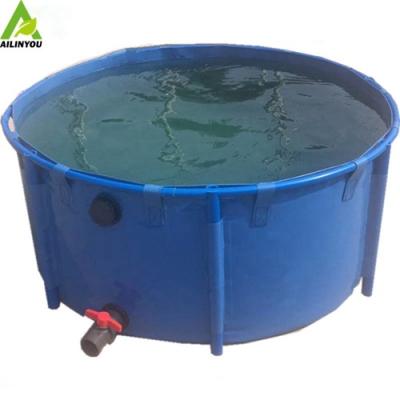China High Quality Manufacturer PVC Circular Pond Foldable koi ponds 1000L ~10000L for sale