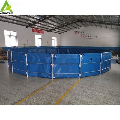 China Round Fish Farming Tank with Anti-leaking Capacity 1m3-1000m3 for sale