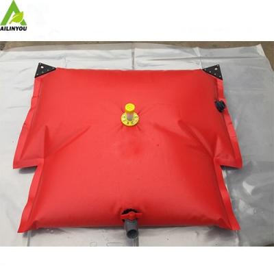 China Foldable  Solar Water Bladder  Soft PVC/TPU Storage Bladder Tank  1000 Liter for sale