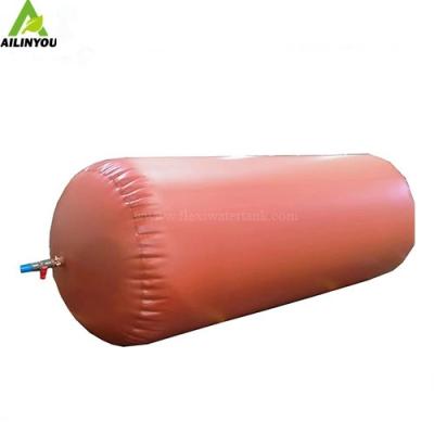 China Chongqing Ailinyou 2m3 biogas storage bag pvc biogas balloon material biogas cylinder filling machine for sale