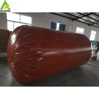 China Chinese manufacturer PVC biogas bladder flexible red mud home use storage balloon biogas bag for sale