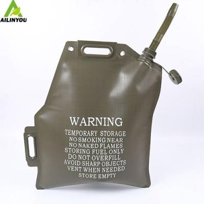 China 5L 10L 20L TPU Durable  Jerry Can  Gasoline  Diesel  Tank  Portable  Fuel Bag for sale