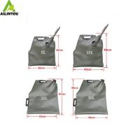 China light and easy Portable  5L 10L 20L  Military Green Gasoline Fuel Tank Petrol 5 Gallon Gal Oil Jerry Can for sale