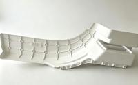 China Smooth SMC Car Parts Corrosion Resistant Truck Side Fender Silver for sale