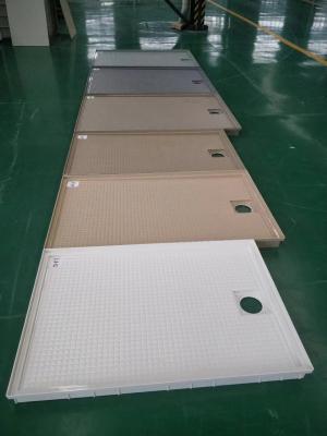 China Waterproof SMC Shower Base Anti Slip Prefabricated Shower Base Modular for sale
