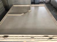 China Waterproof SMC Shower Base Anti Slip Prefabricated Shower Base Modular for sale