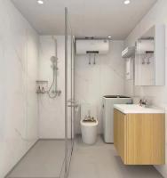 China SMC Dry-Wet Separated Modular Shower Enclosures for sale