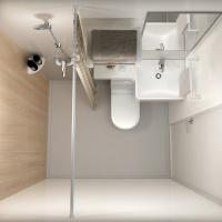 China SMC Prefabricated Bathrooms: No Waterproofing Required for Wet/Dry Separation for sale