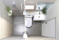 China SMC Prefabricated Bathrooms: No Waterproofing Required for Wet/Dry Separation for sale