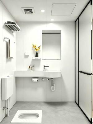 China Lightweight SMC Shower Base Seamless Impact Modular Shower Base Durable for sale