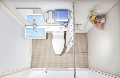 China Seamless SMC Bathroom Durable Prefab Modular Bathroom Waterproof for sale