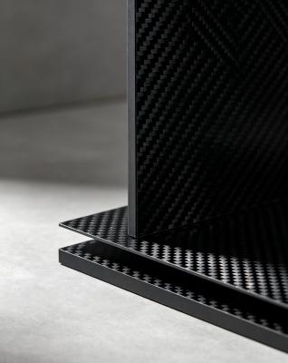 China Automotive Carbon Fiber Sheets Insulating Carbon Fiber Composite Panels Black for sale