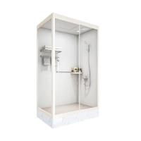 China Integrated SMC Bathroom Waterproof Prefab Toilet And Shower Unit Compact for sale