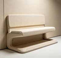 China Wear Resistant Train Seat Back Foldable Backrest Panel Eco Friendly For High Speed Rail for sale