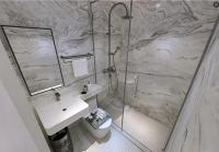 China Hygienic SMC Bathroom Scratch Resistant Prefabricated Bathroom Impact Resistant for sale