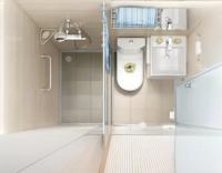 China Waterproof Bathroom Shower Panel Impact Resistant Prefab Shower Room Scratch Resistant for sale