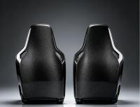 China High Strength Carbon Fiber Sheets Custom Shape Seat Back Panels Lightweight for sale