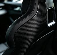 China High Strength Carbon Fiber Sheets Custom Shape Seat Back Panels Lightweight for sale
